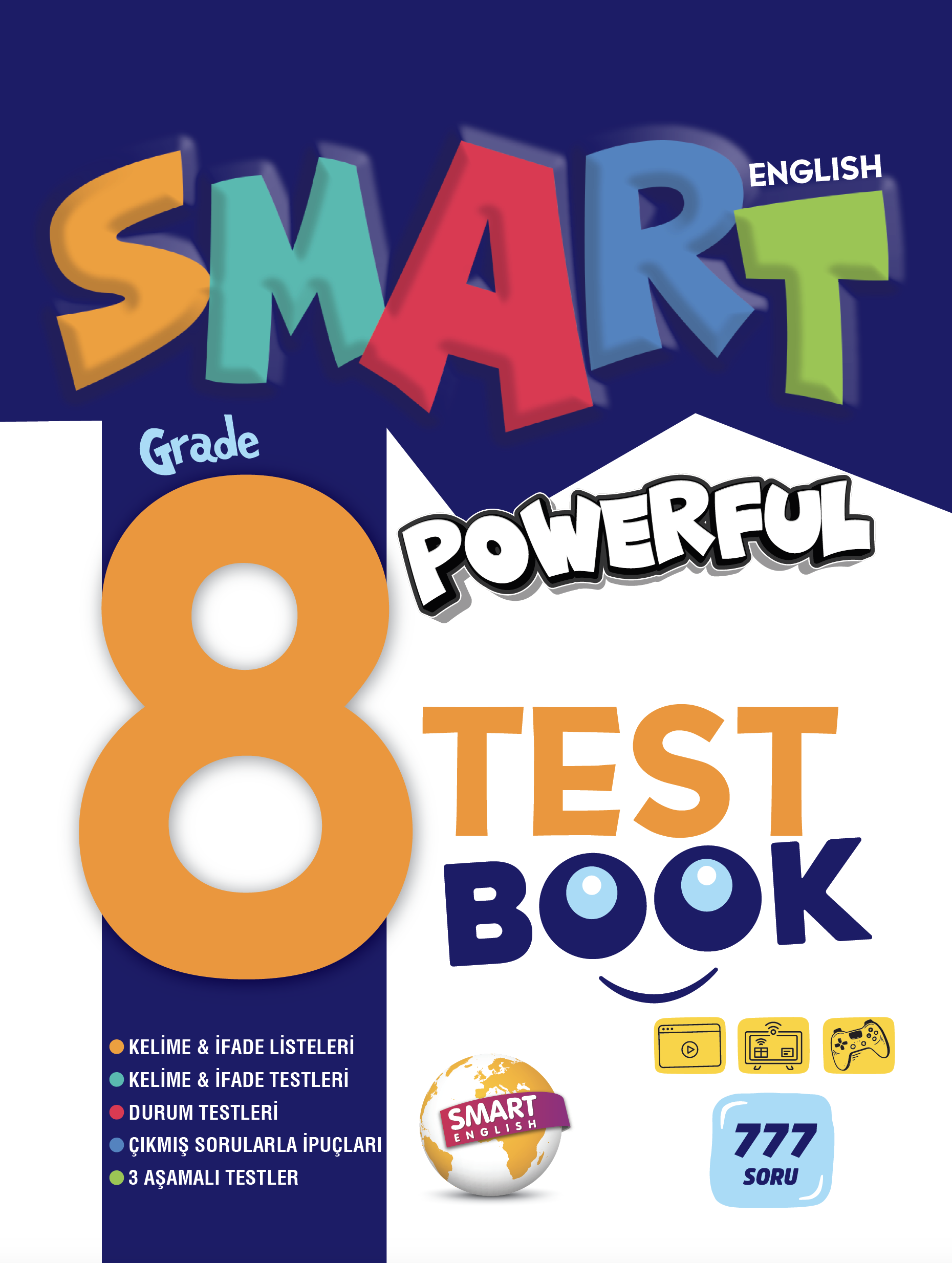 Grade 8 Smart English Powerful Test Book | Smart English